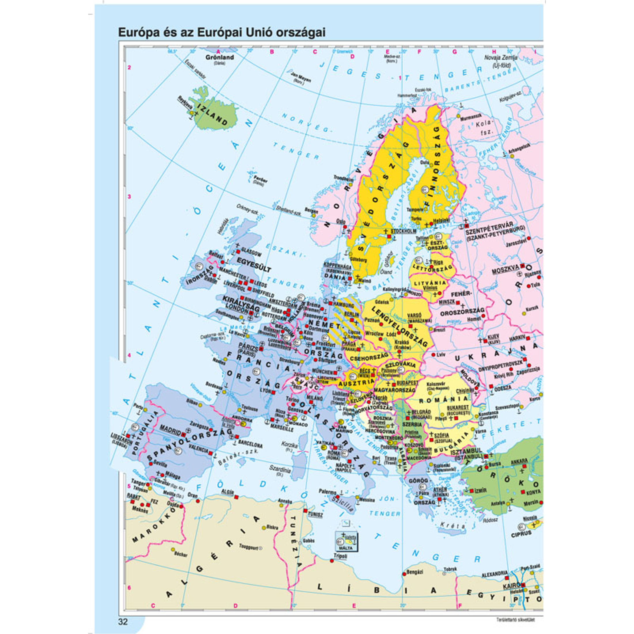 Iskolai atlaszok - Földrajzi atlasz 5-10. évfolyam (CR-0022) - Cartographia