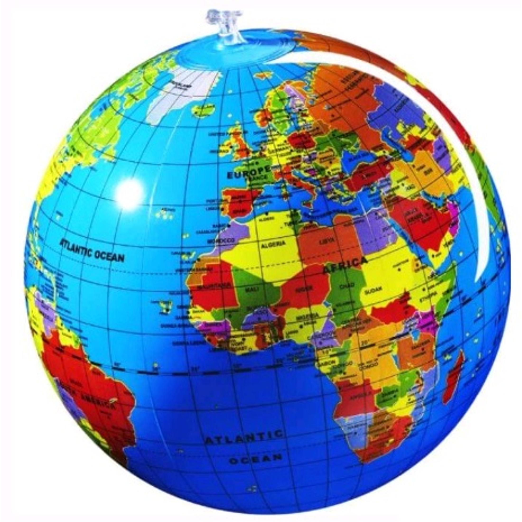 Felfújható földgömb