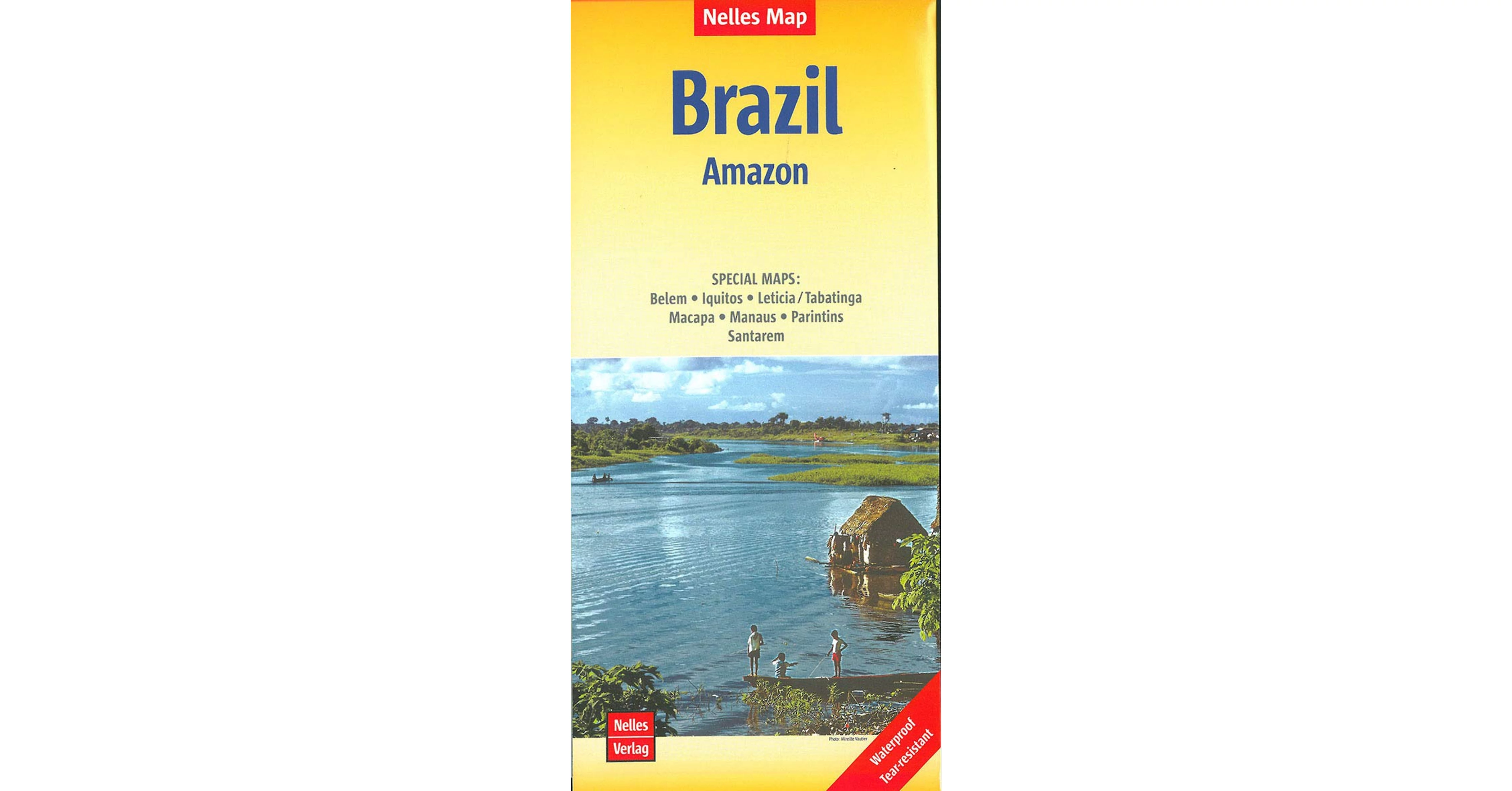 Brazília: Amazonas térkép - 9783865746894 - Cartographia