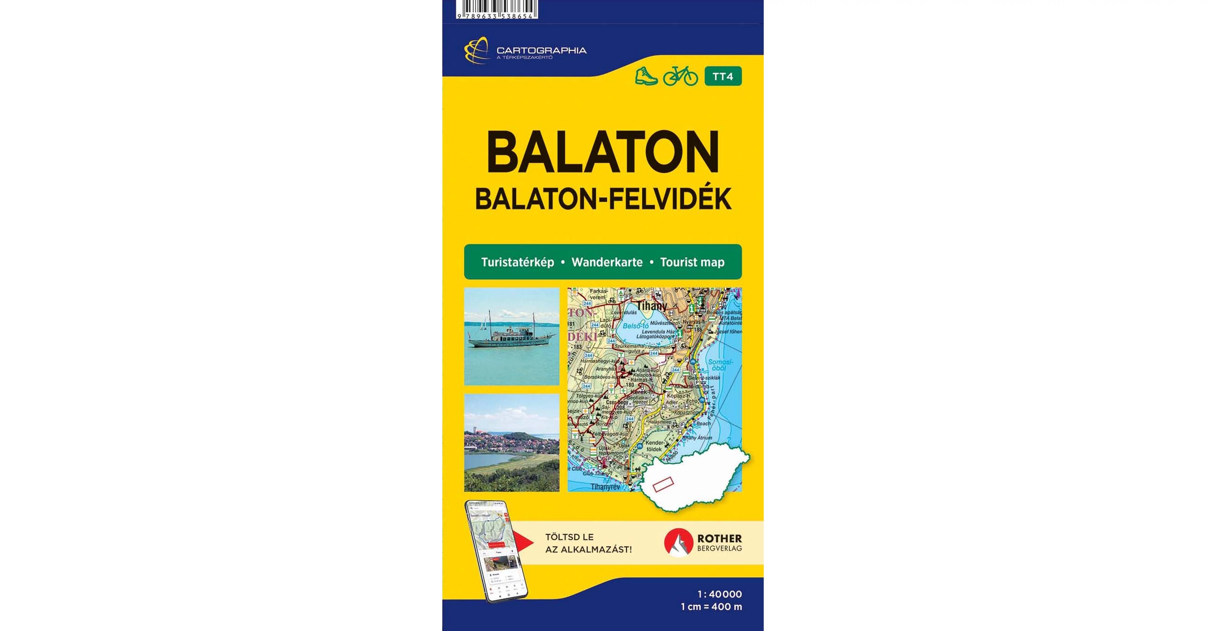 Balaton turistatérkép 1:40e. [TT4]