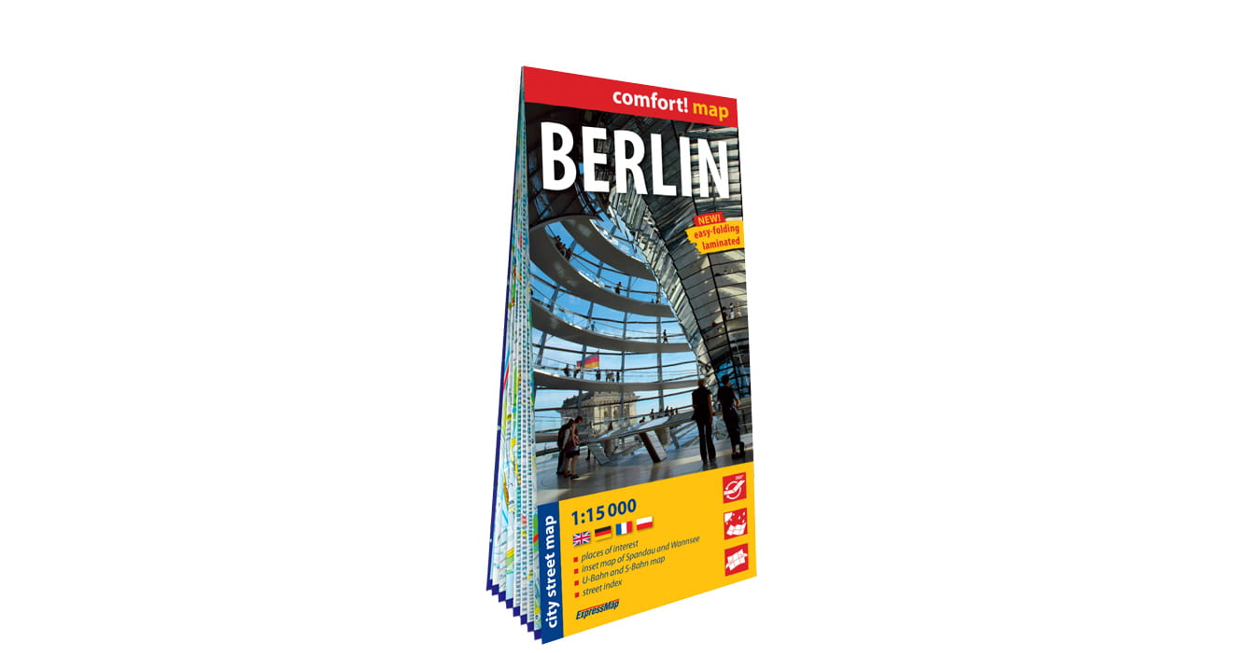 Berlin várostérkép -laminált 9788383550640