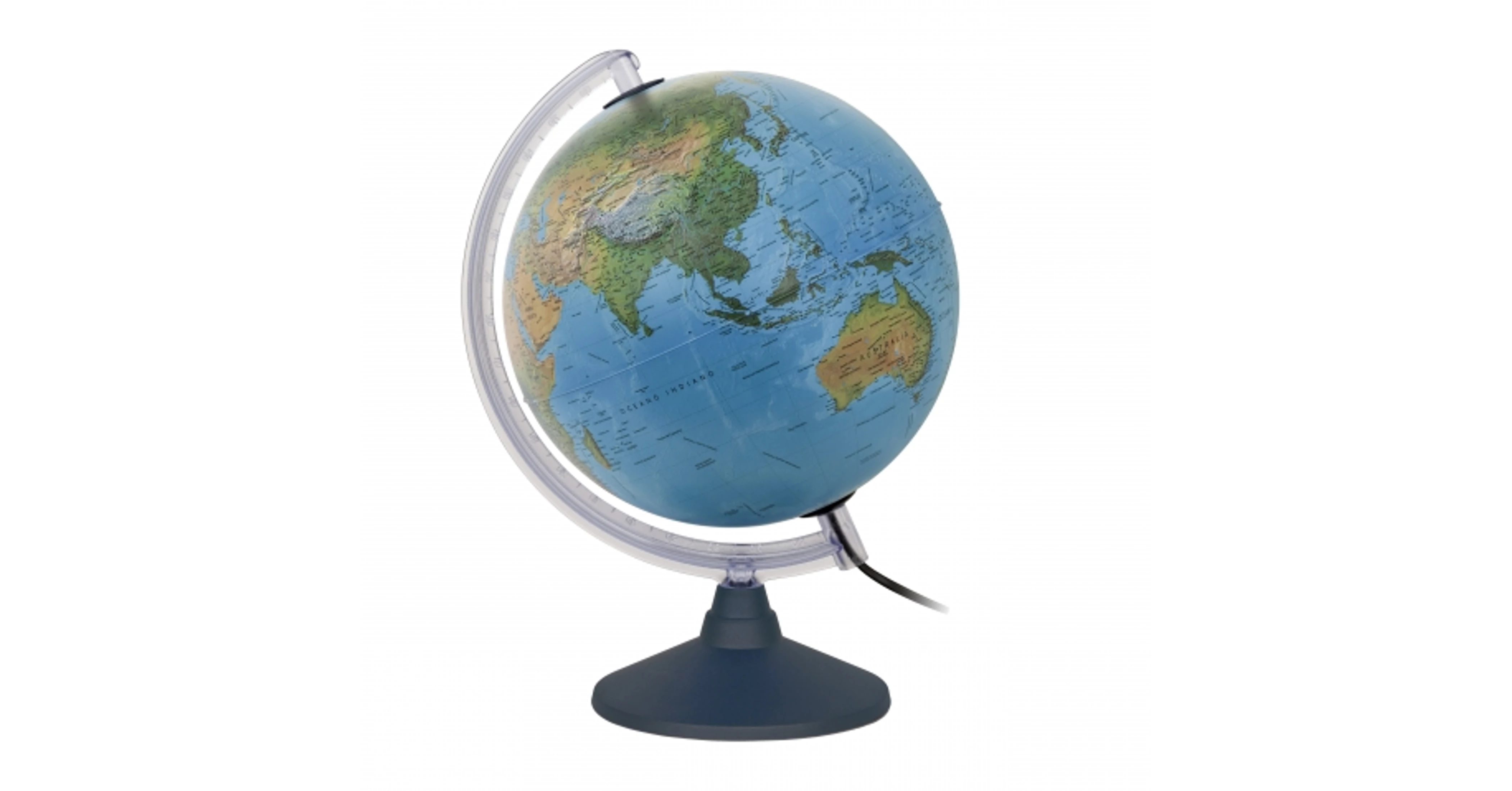 Duó világító földgömb ELITE 30 cm ,műanyagtalpas - Cartographia