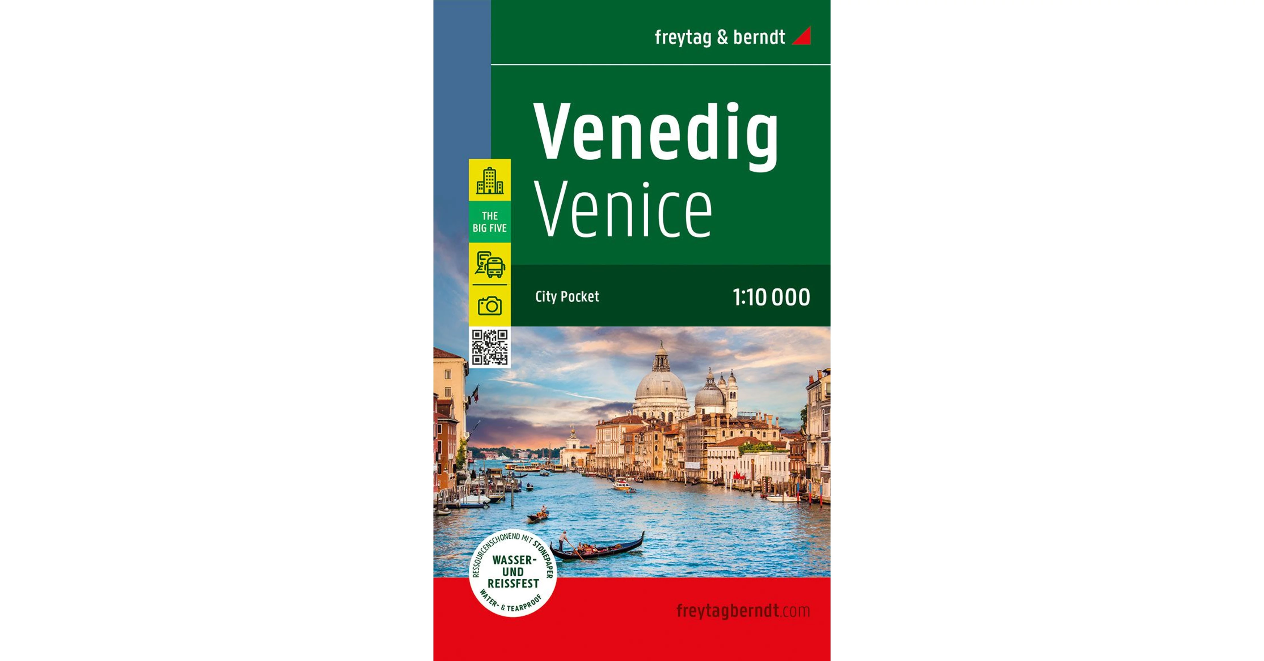 Velence City Pocket várostérkép - Freytag - 9783707922356