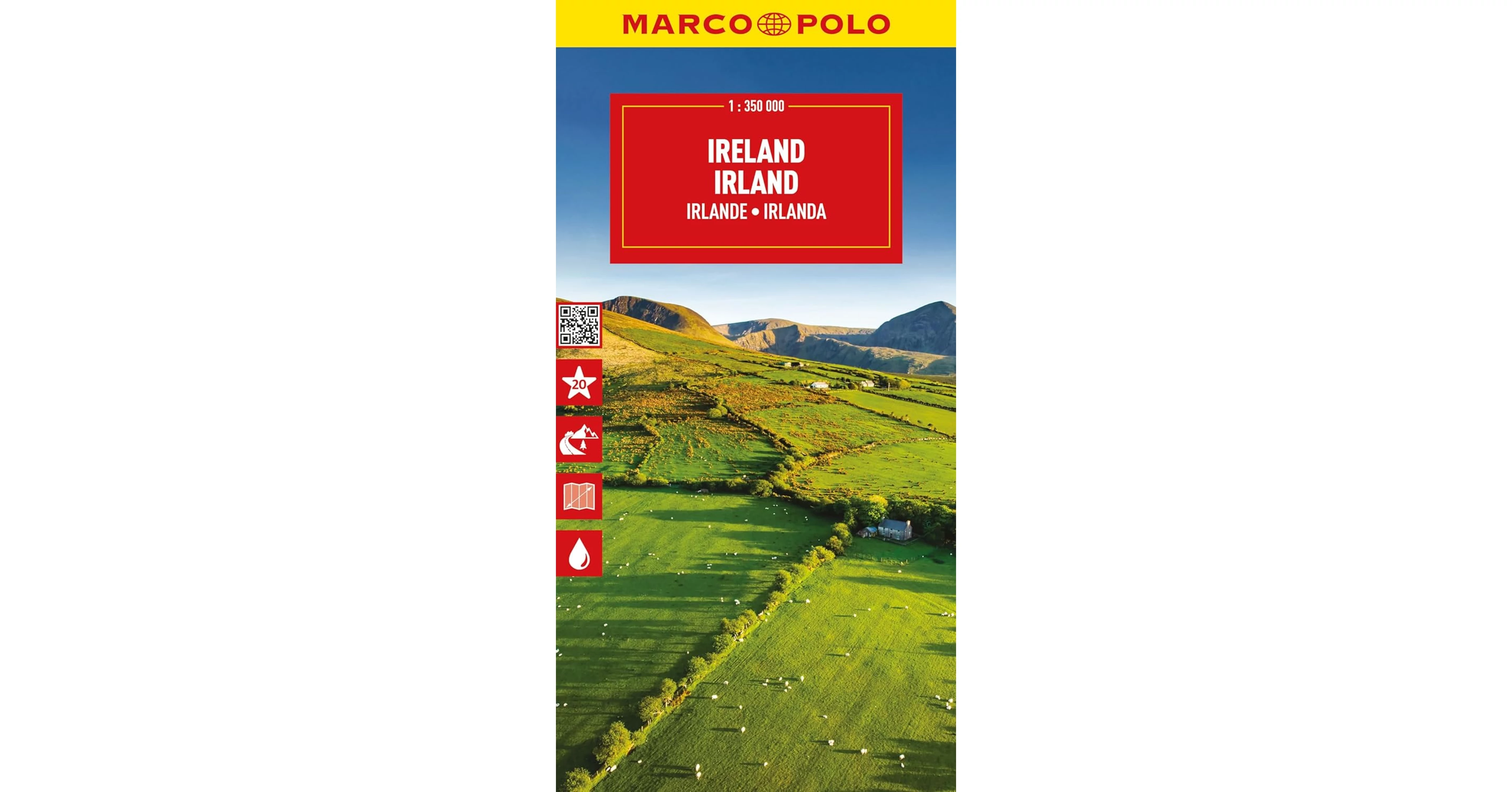 Írország térkép - Marco Polo-9783575018755