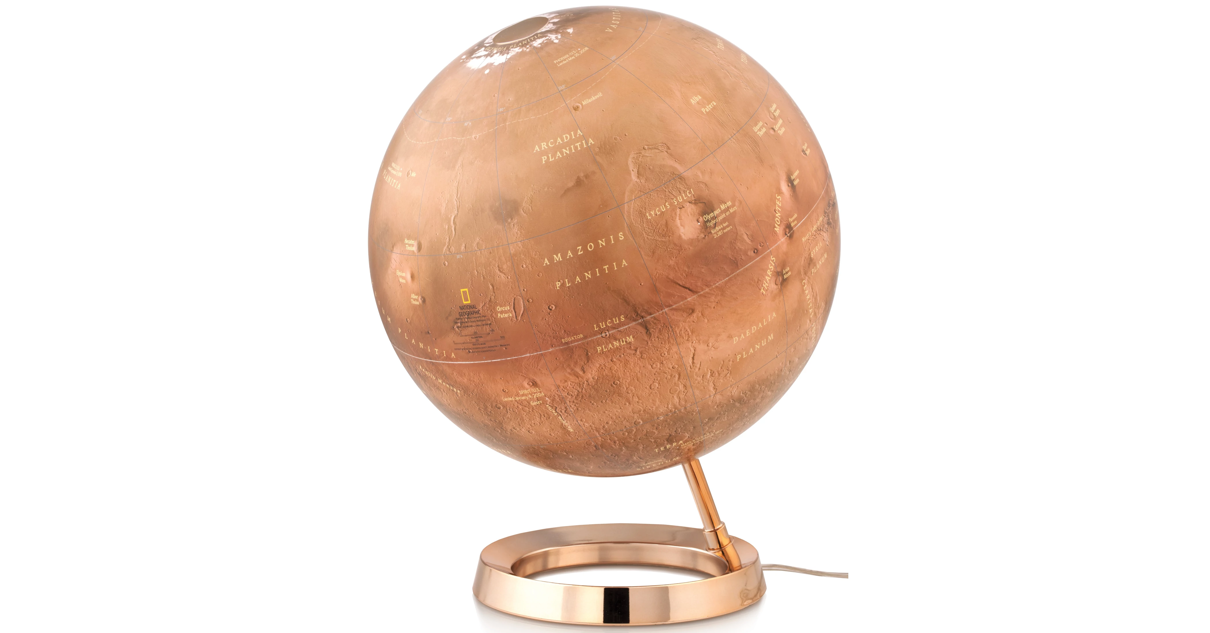 MARS világító Gömb - Cartographia